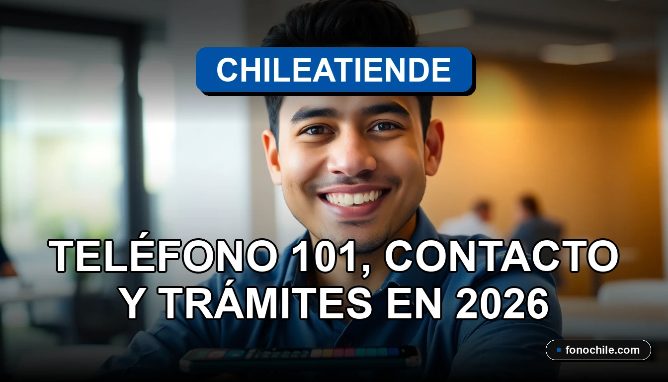 ChileAtiende 101: Contacto y Trámites 2026 - FonoChile