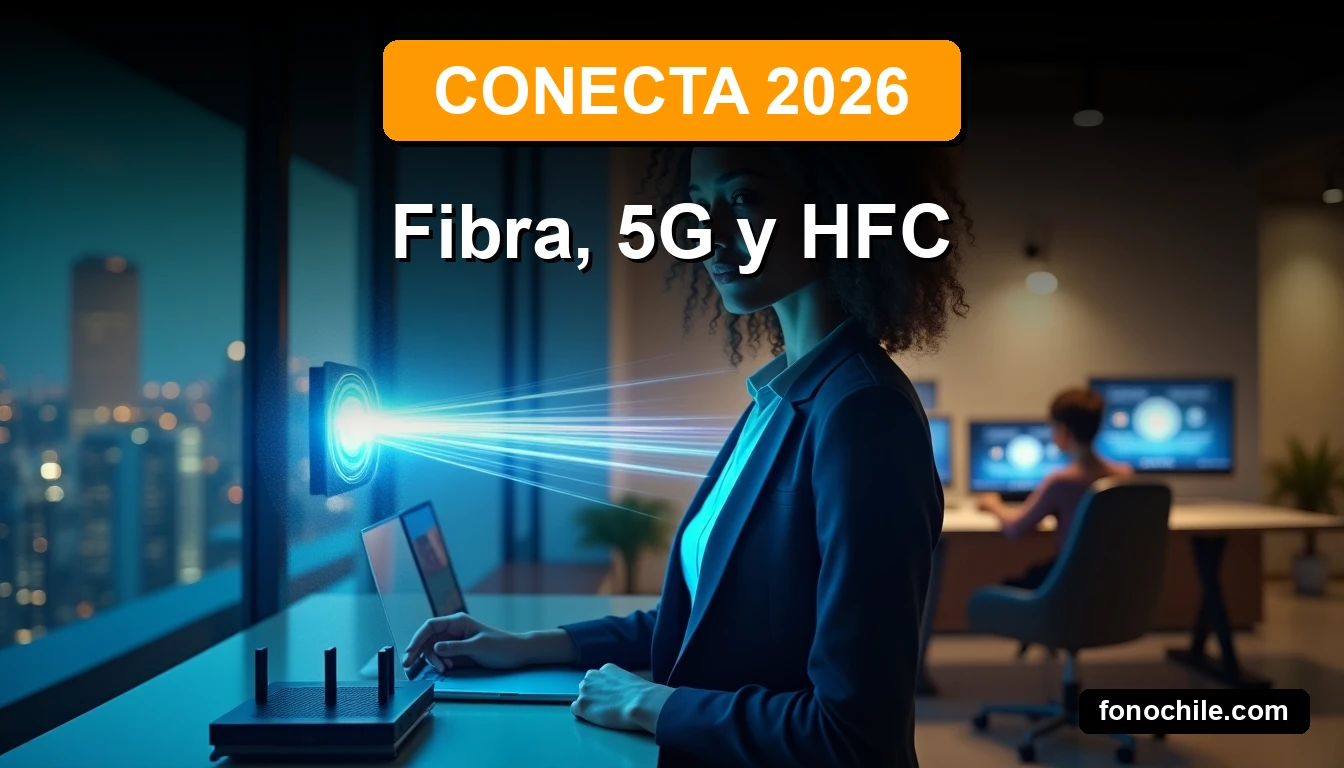 Fibra vs 5G vs HFC: Comparador Internet Hogar 2026 - FonoChile