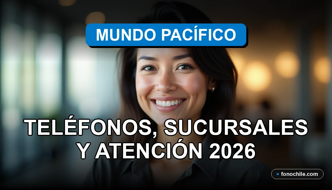Contactar Mundo Pacífico: Teléfonos y Atención 2026 - FonoChile