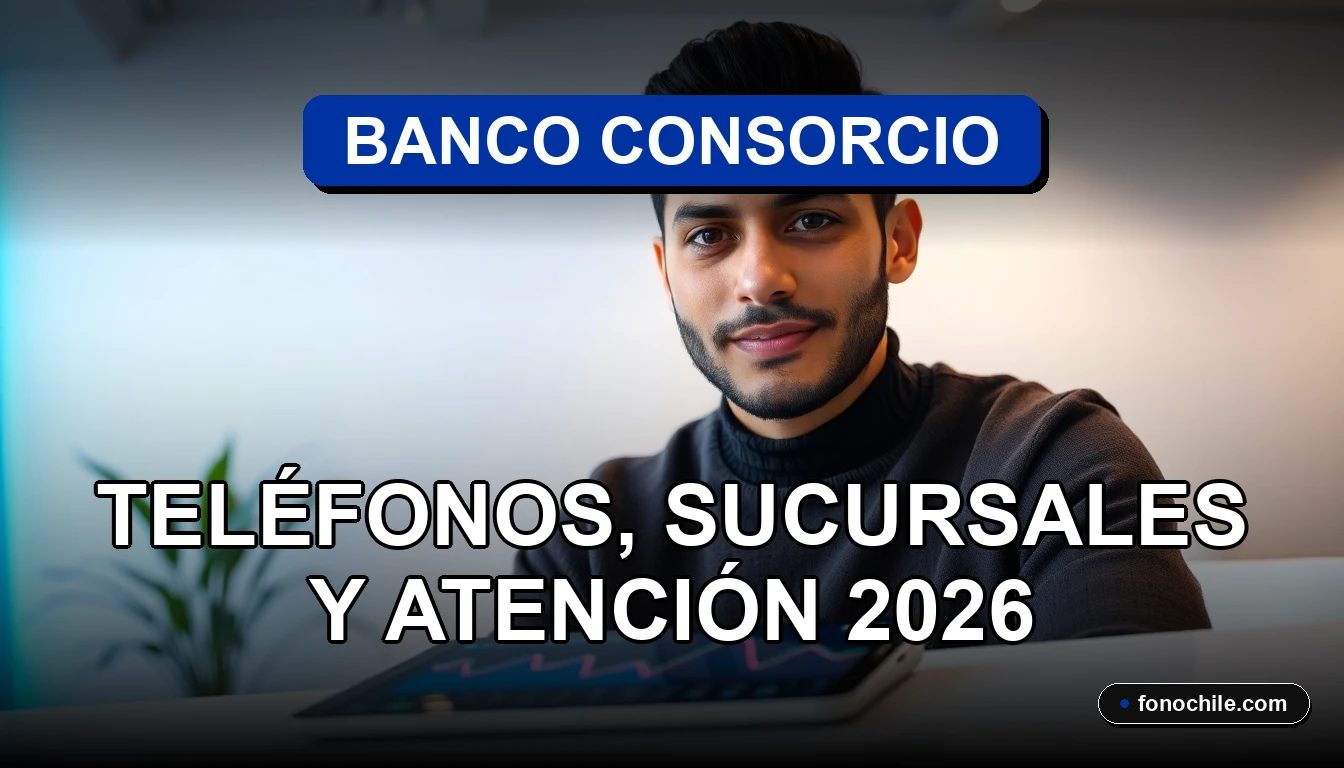 Contacto Banco Consorcio - Teléfonos y Sucursales - FonoChile