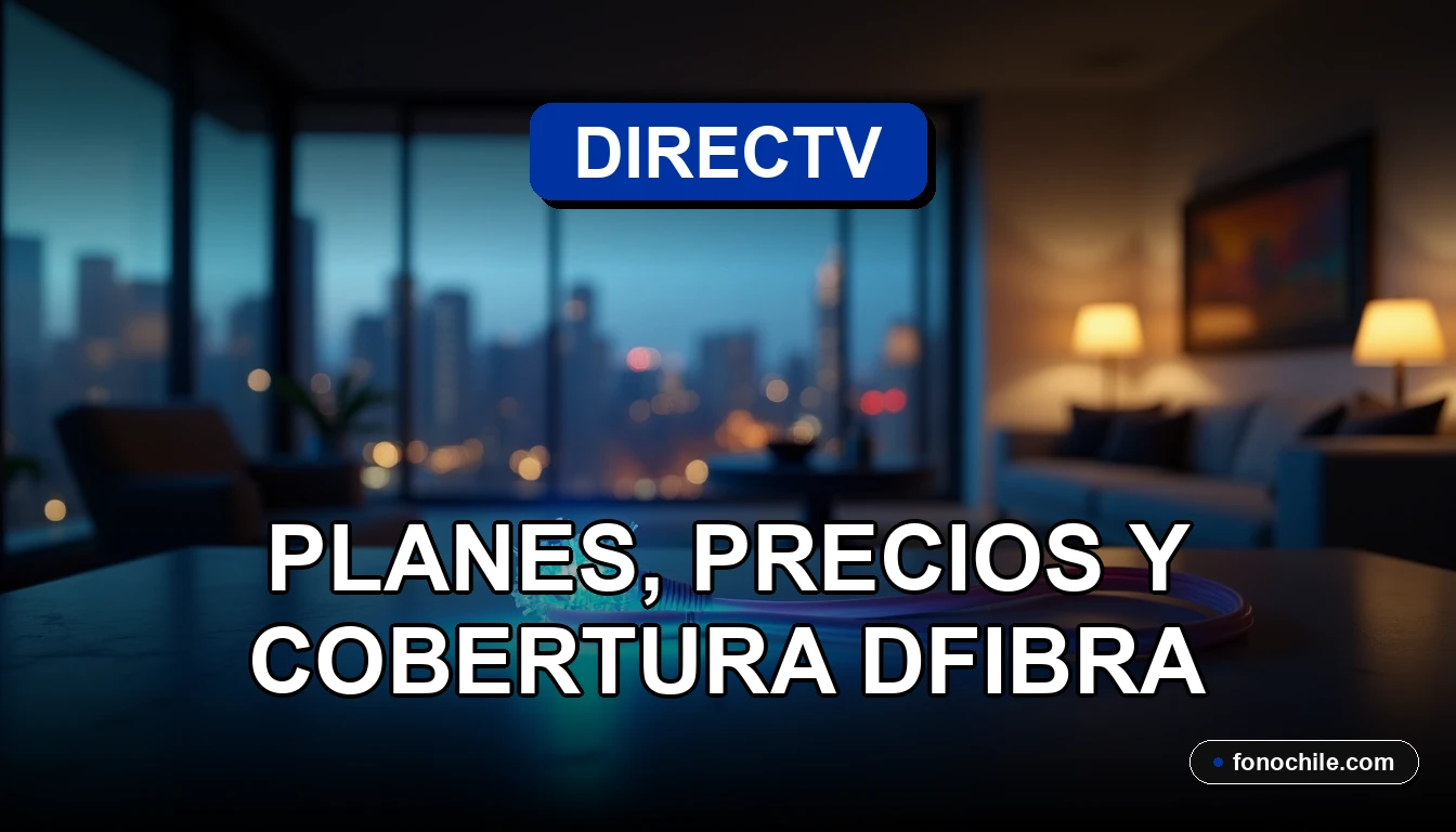 DIRECTV Fibra 2026: Planes, Precios y Cobertura en - FonoChile
