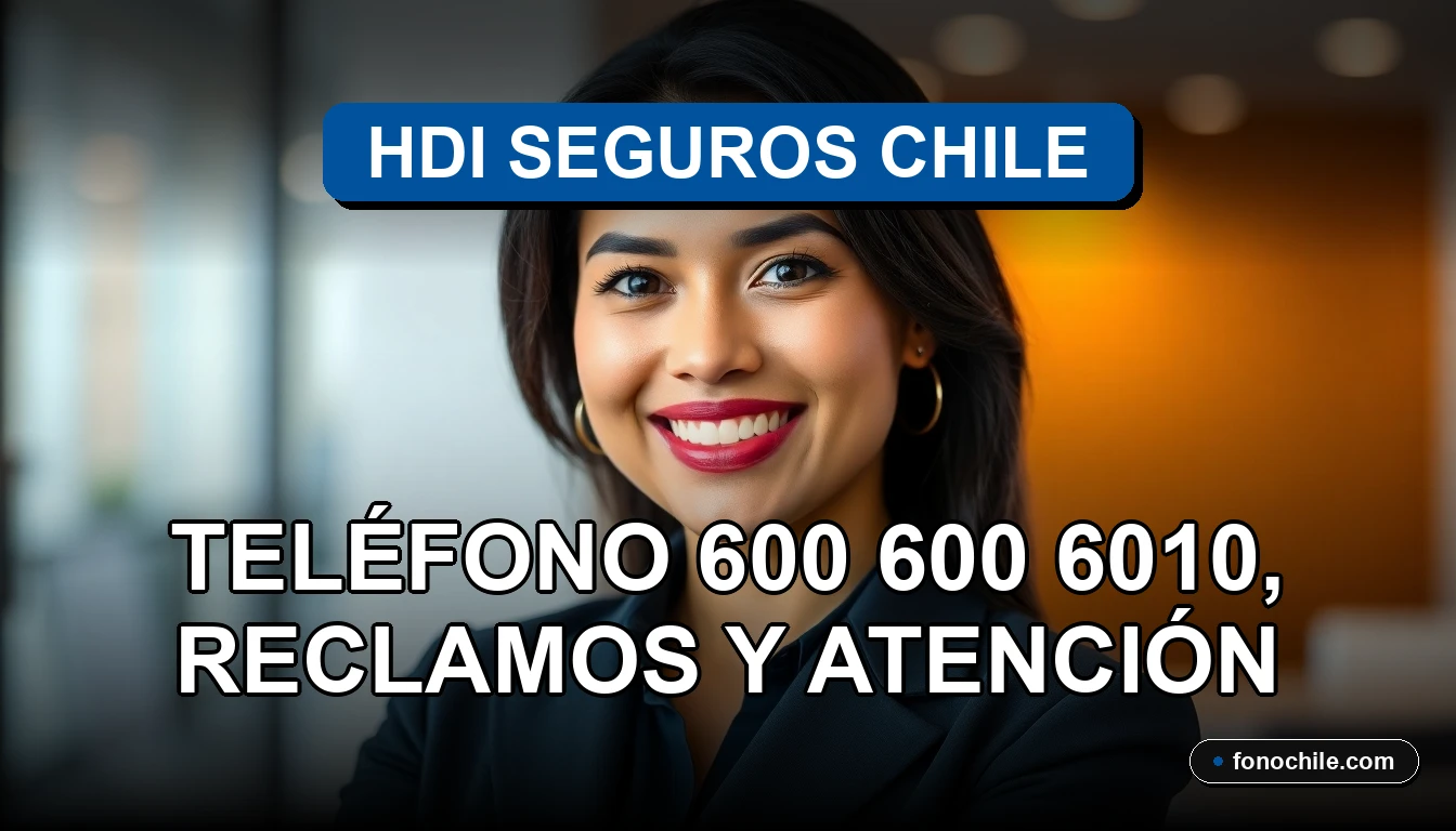 HDI Seguros Chile: Teléfono y Atención al Cliente - FonoChile
