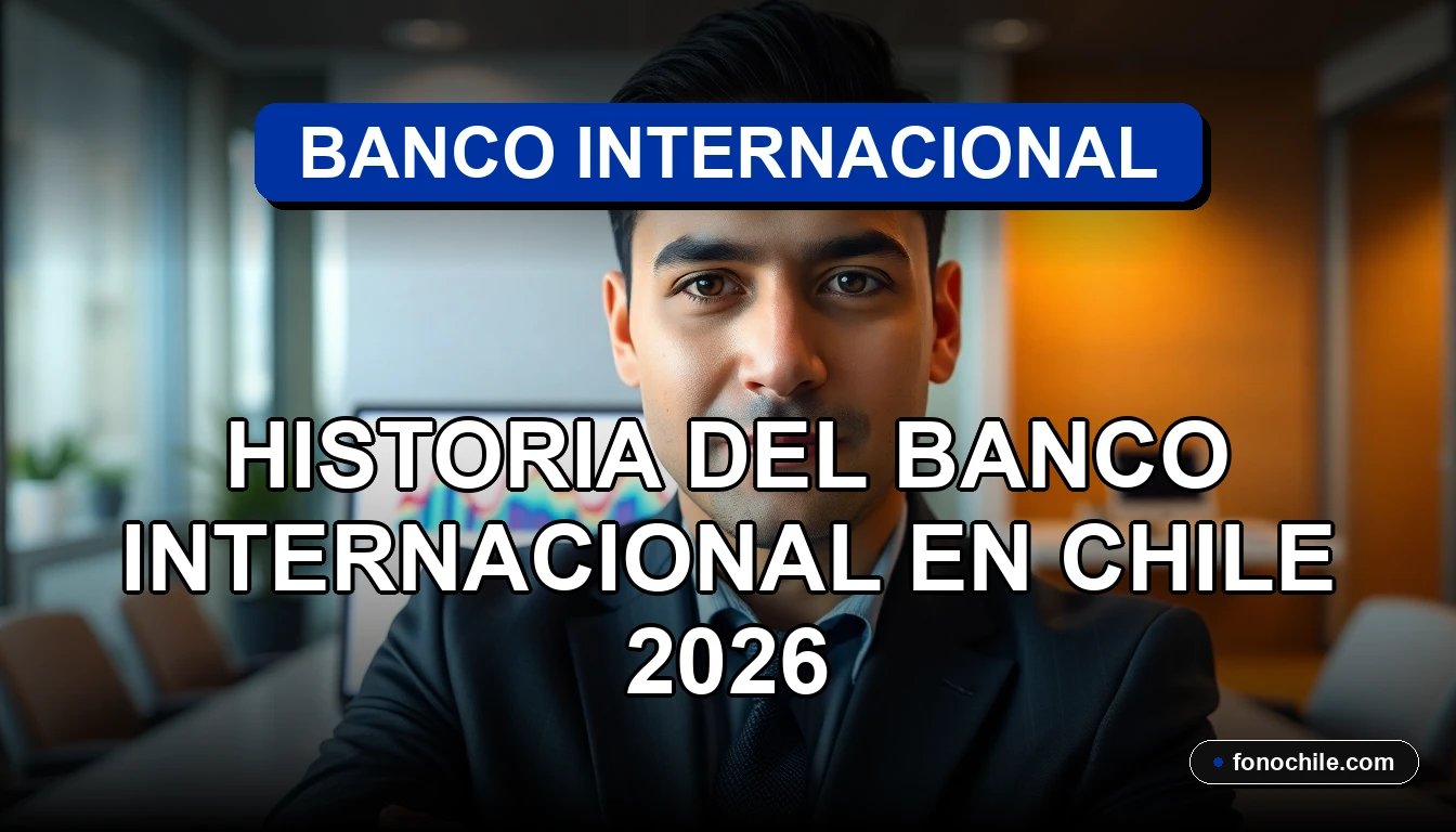 Historia del Banco Internacional Chile 2026 - FonoChile