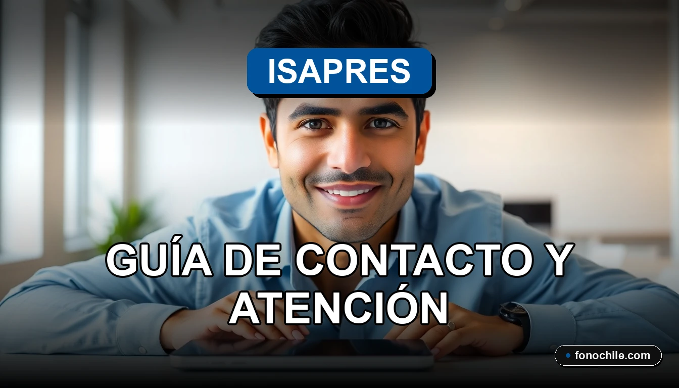 Contacto Isapres Chile 2026: Teléfonos y Atención - FonoChile