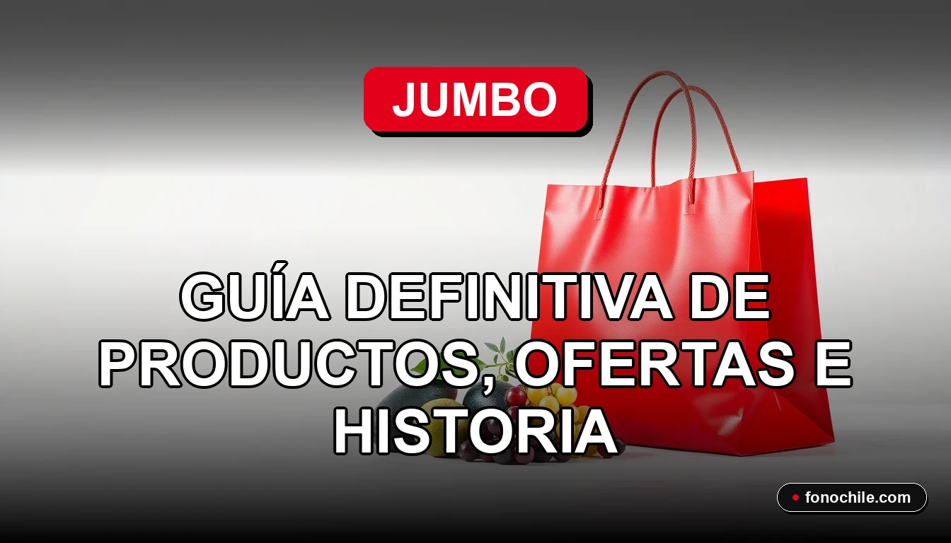Jumbo Chile 2026: Guía de Productos y Ofertas - FonoChile