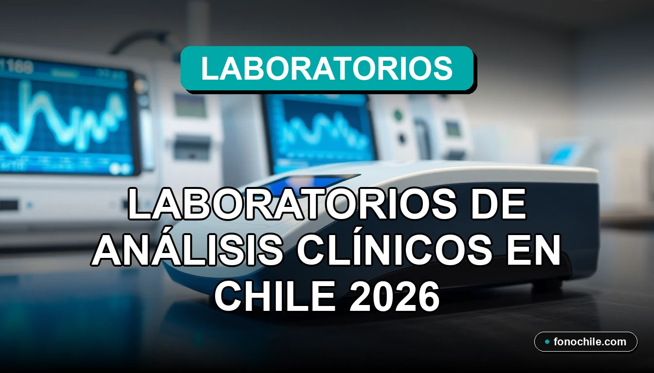 Laboratorios de Análisis Clínicos Chile 2026 - FonoChile