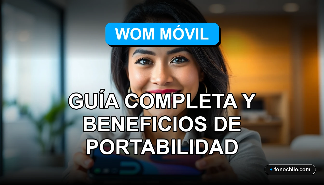 Planes WOM 2026: Guía Completa y Comparativa - FonoChile
