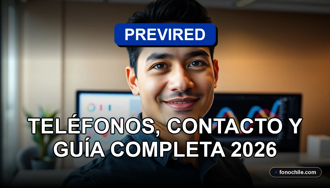Contacto Previred Chile: Teléfonos y Canales - FonoChile