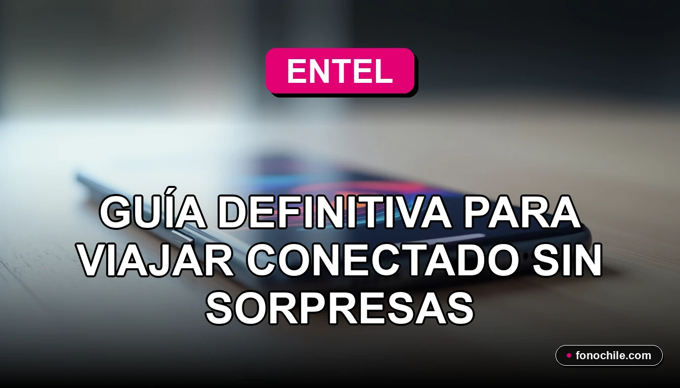 Roaming Entel 2026: Guía Completa y Precios - FonoChile