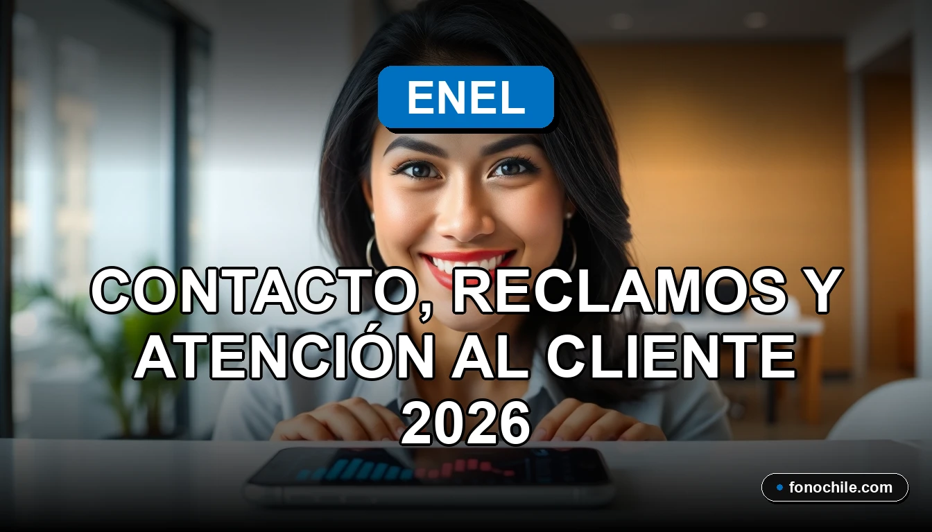 Teléfono Enel 600: Contacto y Atención al Cliente - FonoChile